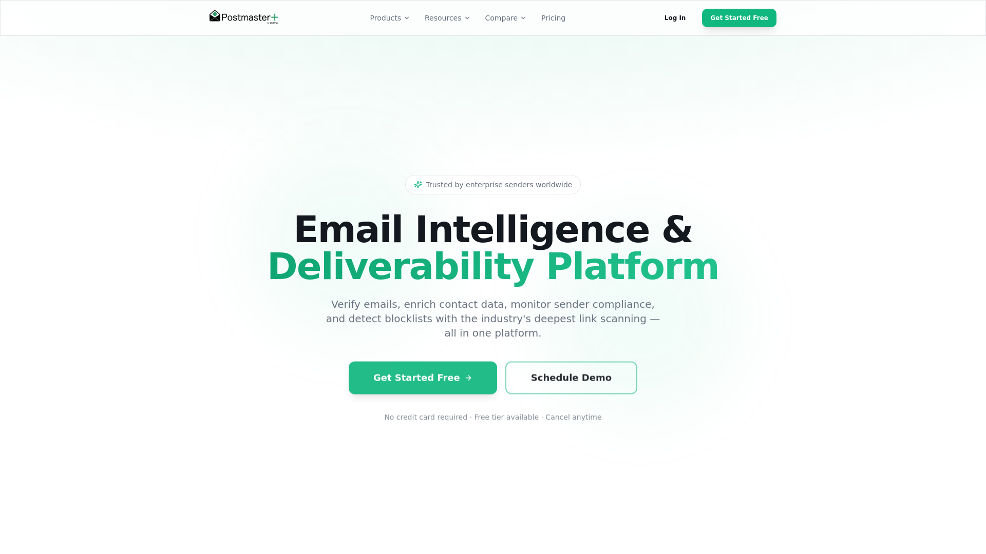 Postmaster+ | Email Verification & Deliverability Monitoring
